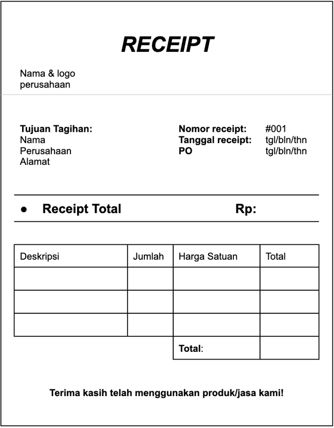 Inilah 8 Contoh Kwitansi Jual Beli Tanah Yang Sah Sudah Tahu